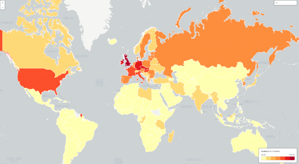 A spatial and temporal view of the UK Data Service’s catalogue (part 1 ...
